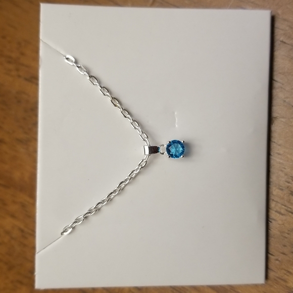 Effy | Jewelry | Effy Silver Stackable Layering Necklace With Blue ...